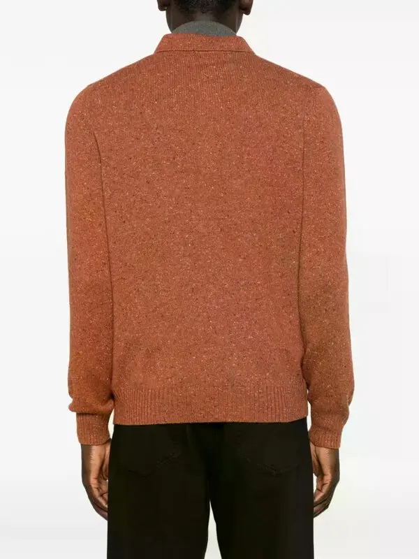 GRAN SASSO Button-down Polo Sweater