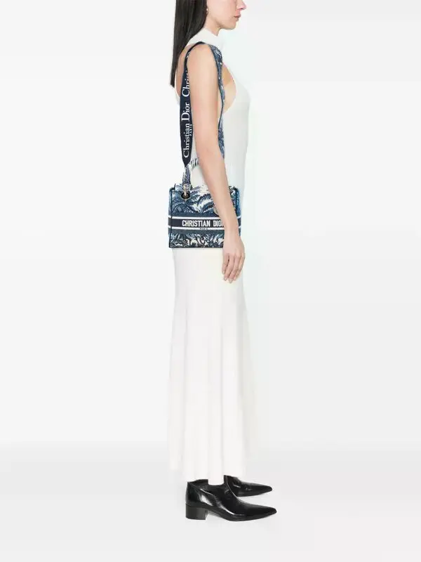 Dior Lady D Lite Satchel - Blue