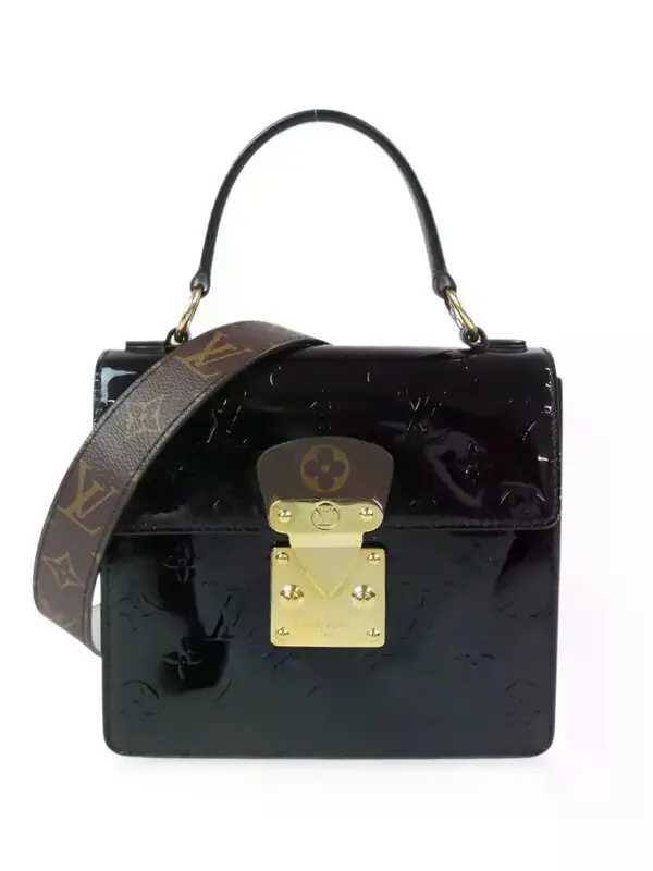 LOUIS VUITTON 2020 Monogram Vernis Spring Street Satchel