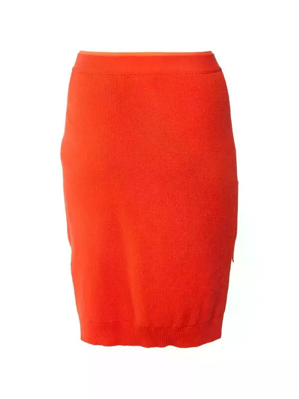 Fendi Double-layer Knit Mini Skirt