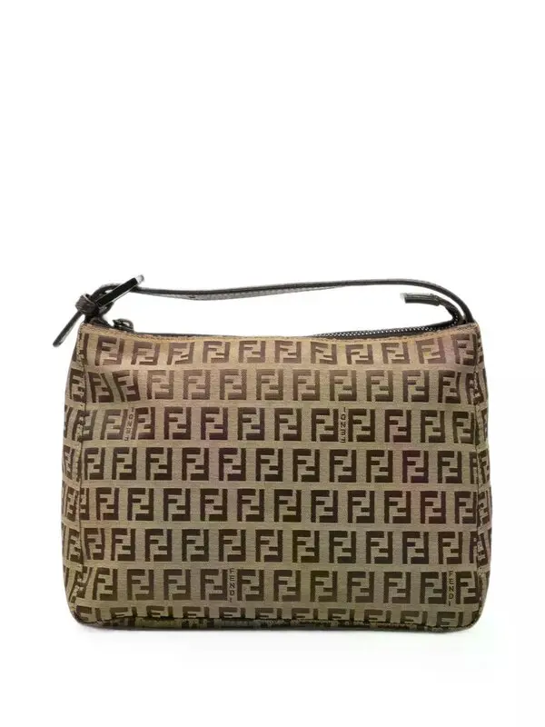 Fendi 2000-2010 Zucchino Canvas Handbag