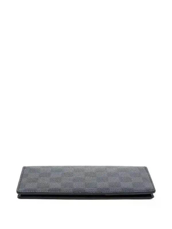 LOUIS VUITTON 2012 Brazza Damier Graphite Wallet