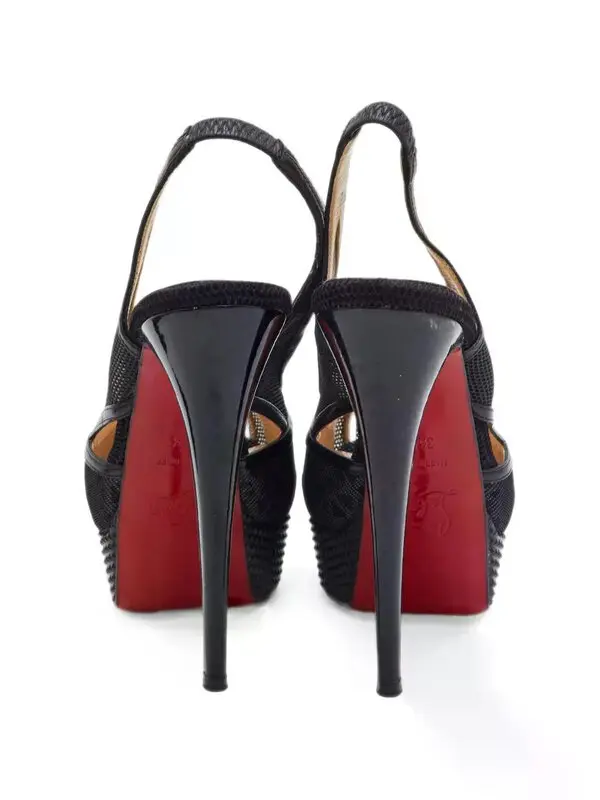 CHRISTIAN LOUBOUTIN Marina Slingback Sandals With Platform