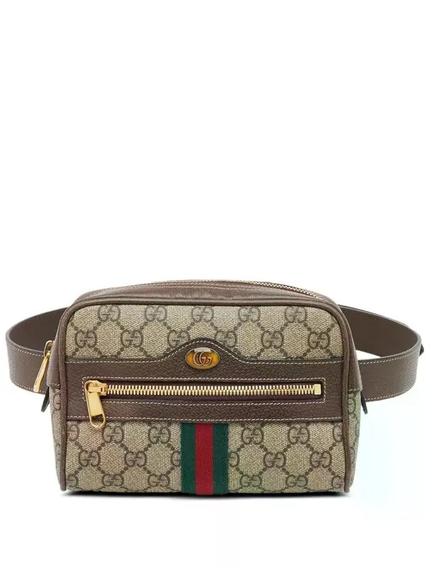 Gucci Ophidia Gg Supreme Belt Bag - Neutrals