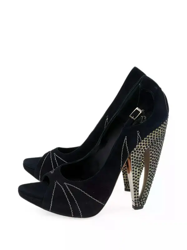 Dior Peep-toe Heeled Pumps
