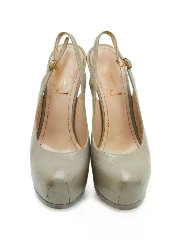 Saint Laurent Tribtoo Slingback Pumps