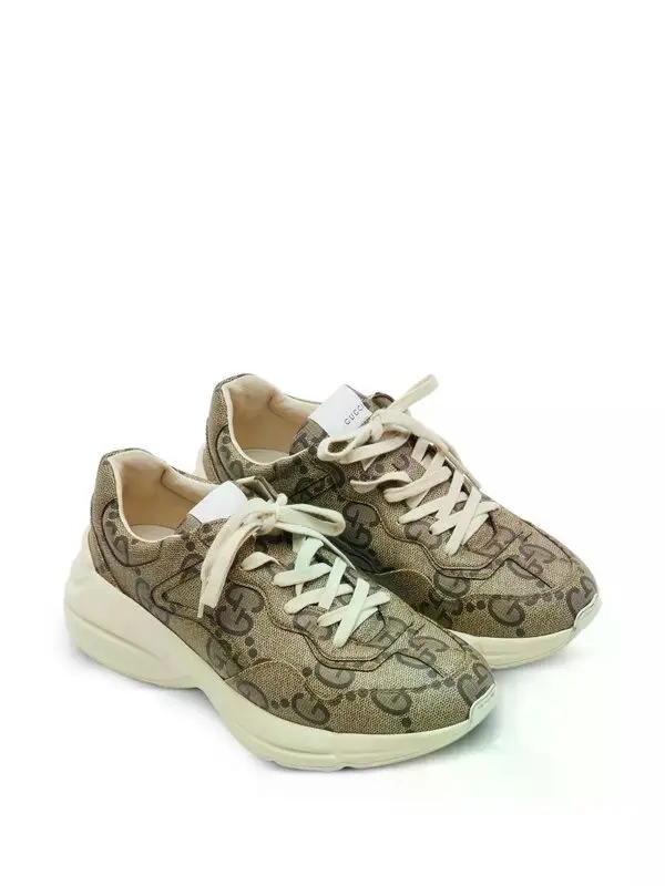 Gucci Jumbo Gg Supreme Rhyton Sneakers