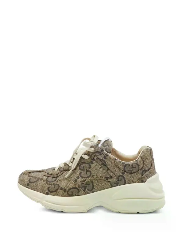 Gucci Jumbo Gg Supreme Rhyton Sneakers - Neutrals