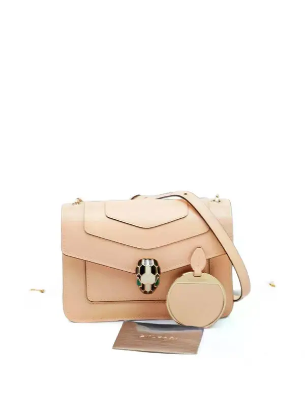 BVLGARI Small Serpenti Forever Flap Shoulder Bag