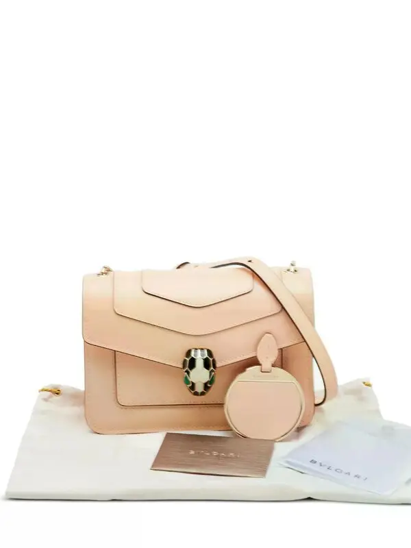 BVLGARI Serpenti Forever Flap Shoulder Bag