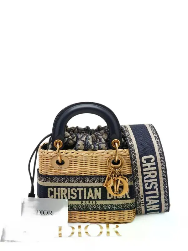 Dior 2022 Lady Oblique Tote Bag