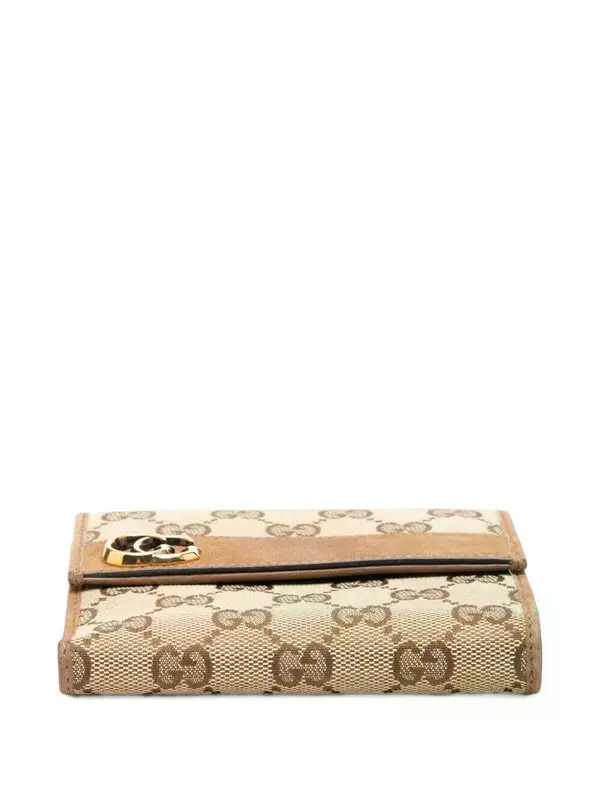 Gucci 2000-2015 Gg Canvas Trifold Compact Wallet Small Wallets