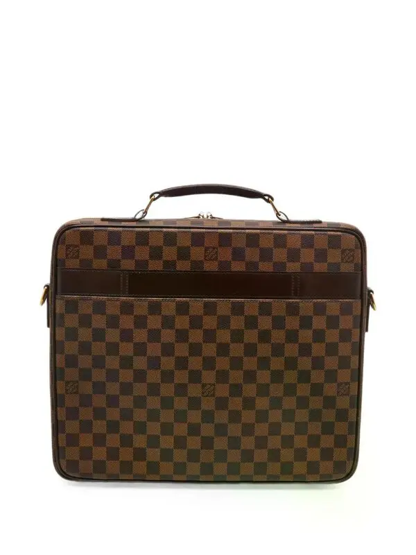 LOUIS VUITTON 2008 Porte Ordinateur Sabana Patterned Briefcase