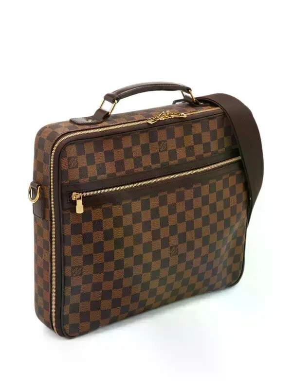 LOUIS VUITTON 2008 Porte Ordinateur Sabana Patterned Briefcase
