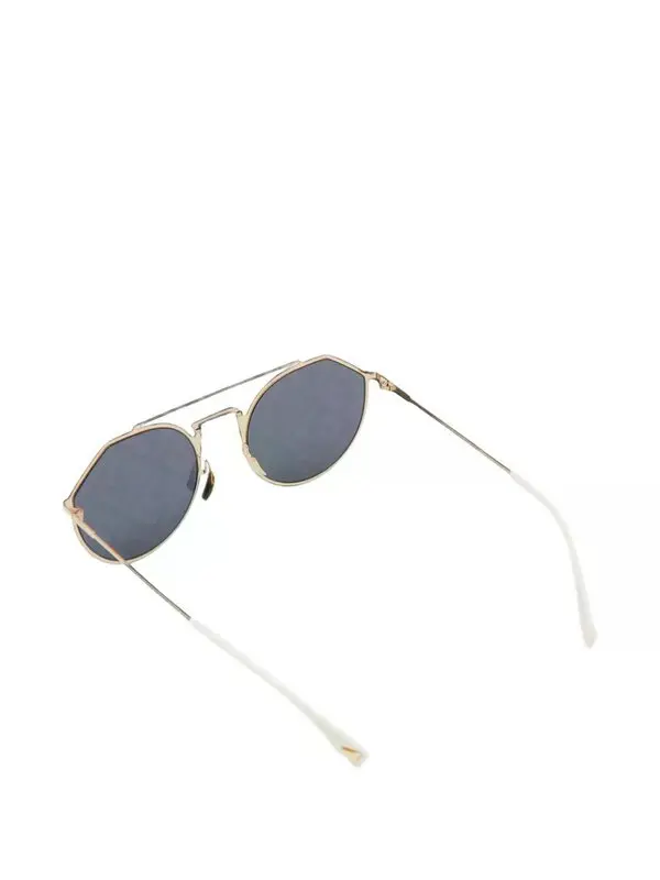 Fendi Zucca Round Sunglasses
