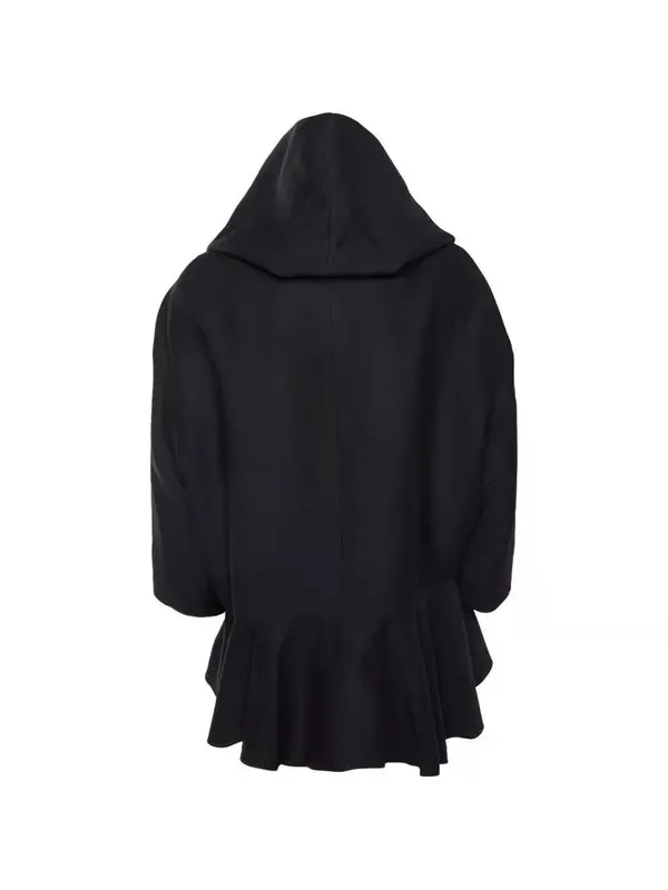 Valentino Garavani Graphic Print Hooded Mini Dress