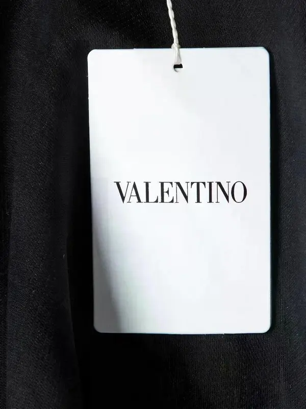 Valentino Garavani Graphic Print Hooded Mini Dress