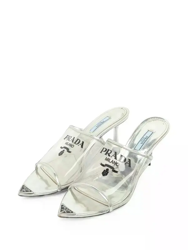 Prada Open-toe Logo-print Sandals