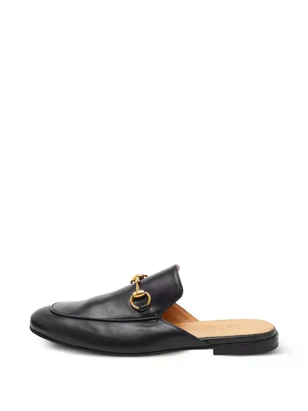 Gucci Princetown Horsebit Mules - Black
