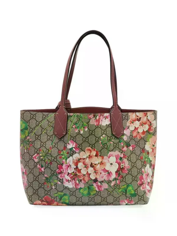 Gucci Reversible Blooms Gg Supreme Tote Bag