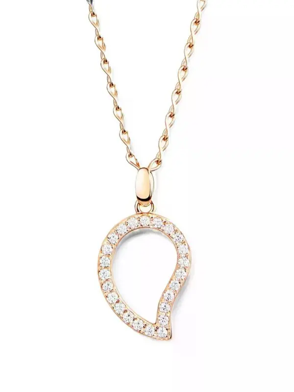 Tamara Comolli Paveline Diamond Necklace - Pink