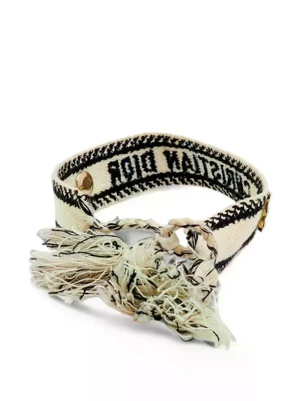 Dior Logo-embroidered Bracelet