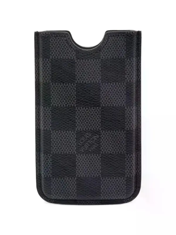LOUIS VUITTON Damier Graphite Canvas Phone Case