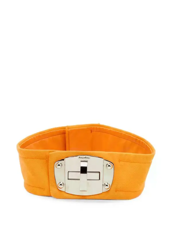 Miu Miu Turn-lock Wide Belt