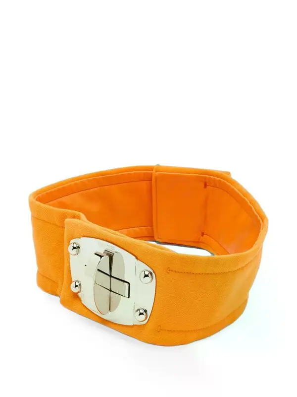 Miu Miu Turn-lock Wide Belt