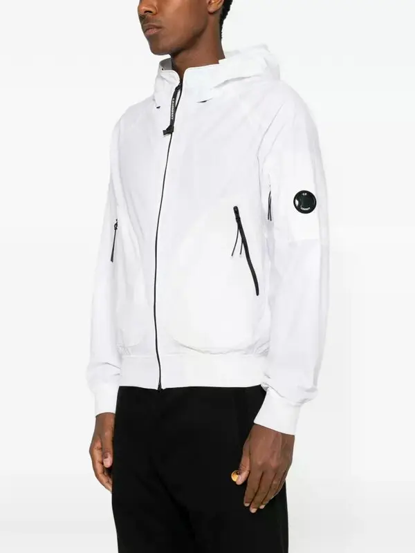 C.P. COMPANY Logo-patch Hooded Jacket