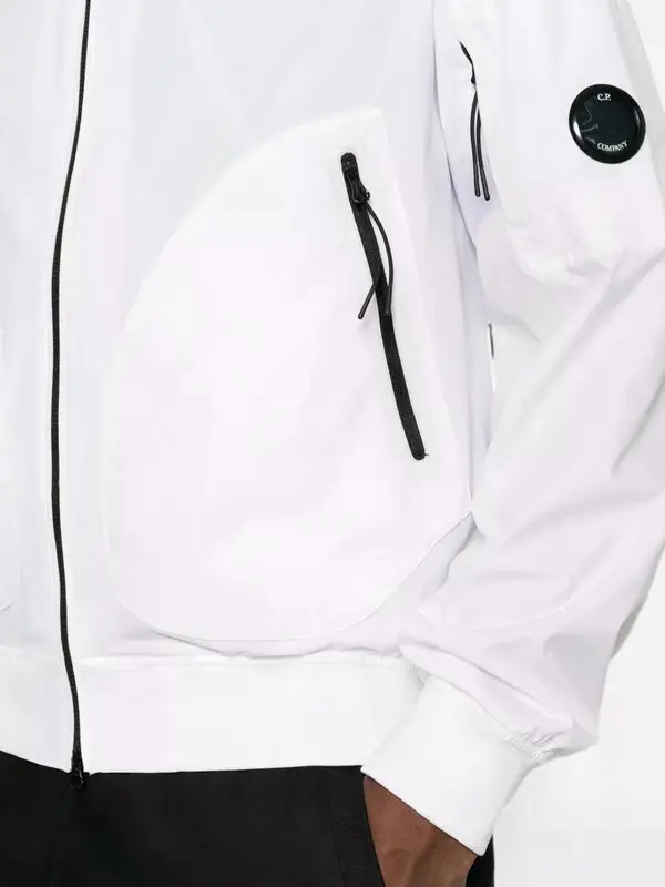 C.P. COMPANY Logo-patch Hooded Jacket