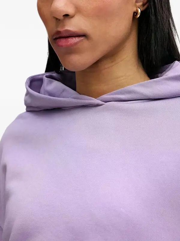 Marc O'polo Drop Shoulder Hoodie - Purple
