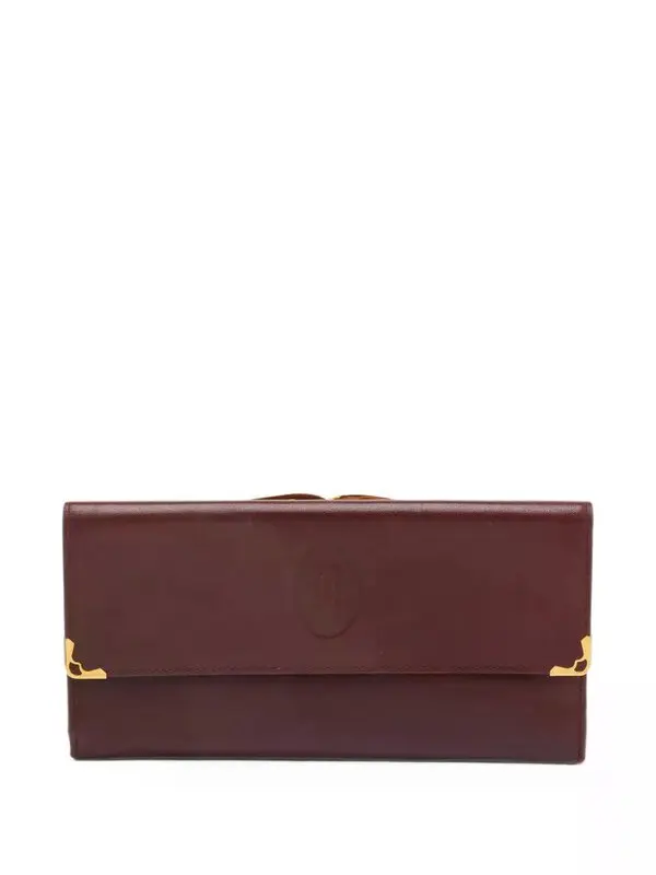 Cartier Must De Flap Wallet - Red