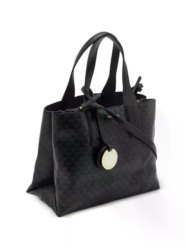 Emporio Armani Logo Charm Tote Bag