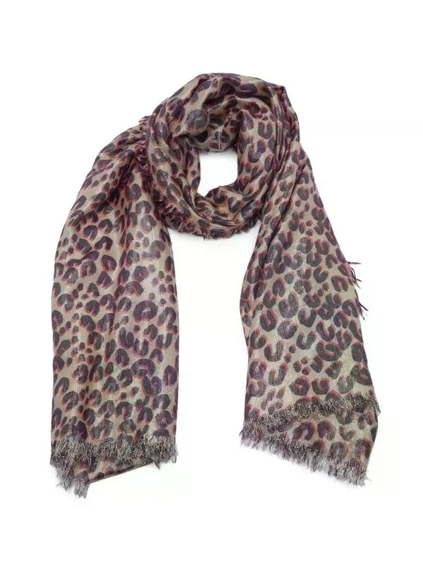 LOUIS VUITTON X Stephen Sprouse Leopard-print Stephen Sprouse Scarf