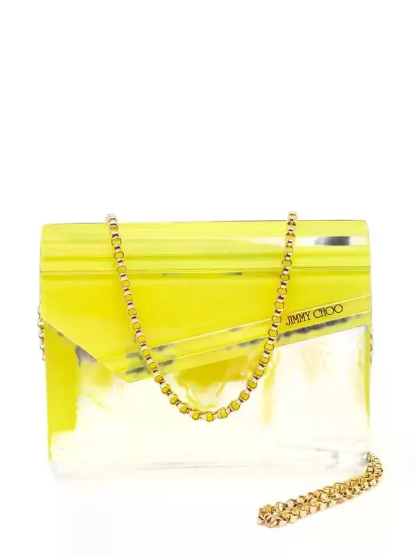 JIMMY CHOO Candy Clutch Bag - Yellow