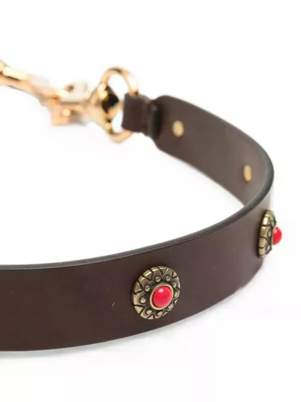 Etro Stud-embellished Leather Belt