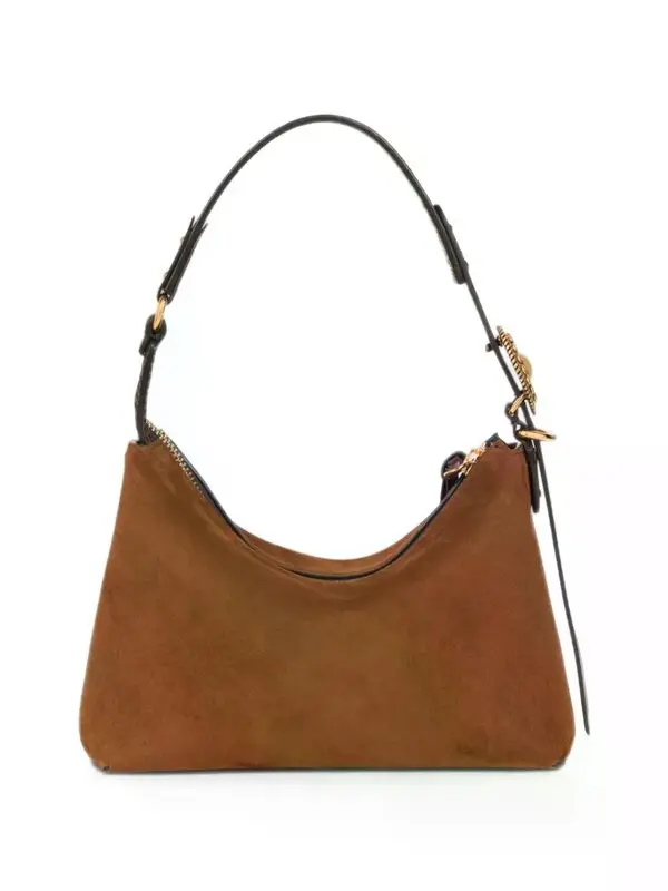 Etro Small Suede Rosette Bag - Brown