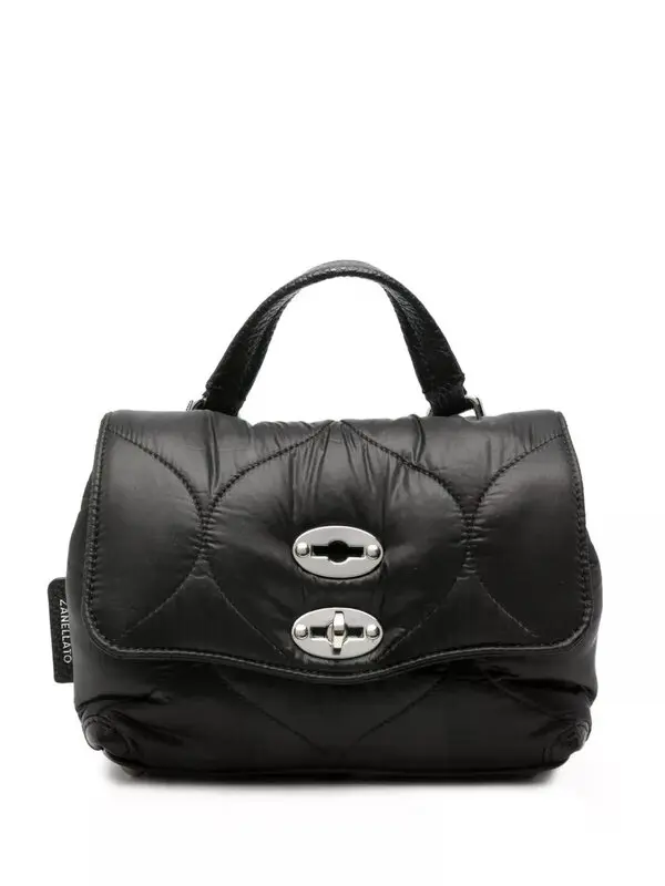 ZANELLATO Quilted Postina Clutch Bag