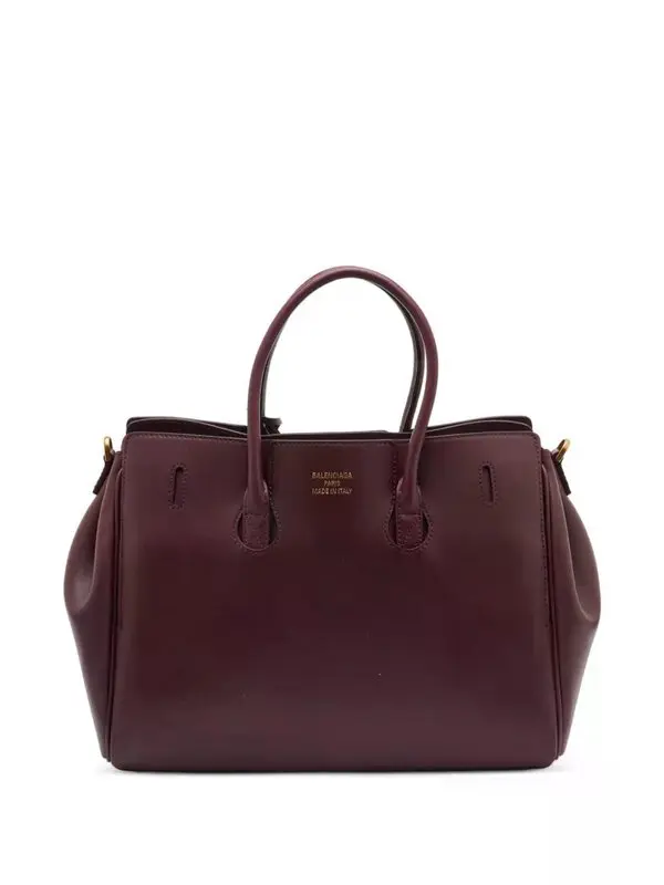 Balenciaga Small Bel Air Tote Bag - Red