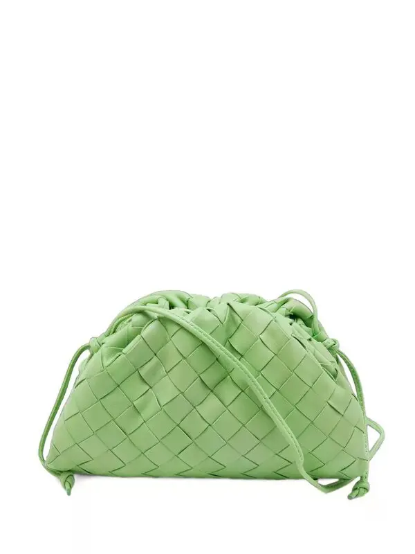Bottega Veneta The Pouch Intrecciato Shoulder Bag