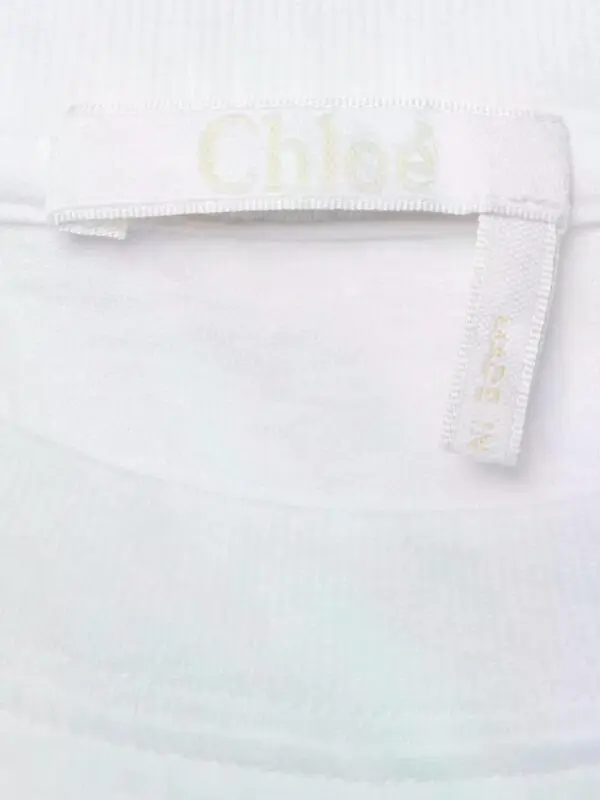 Chloé Circular Logo-print T-shirt