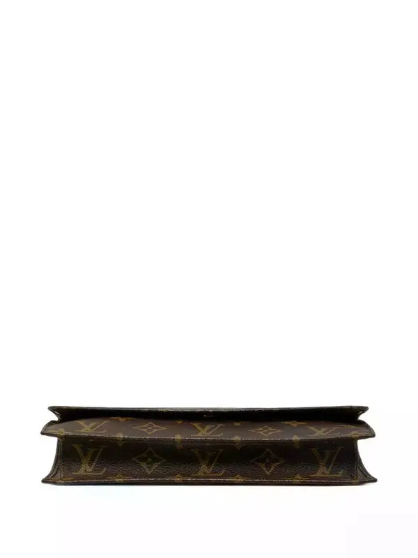 LOUIS VUITTON 1991 Monogram Pochette Rabat 23 Clutch Bag