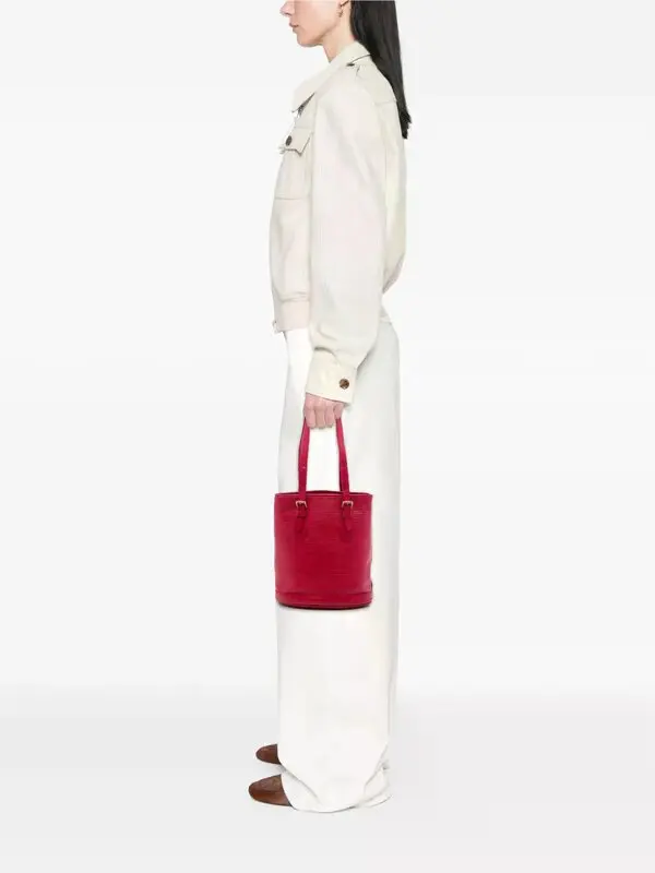 LOUIS VUITTON Epi Pm Bucket Bag