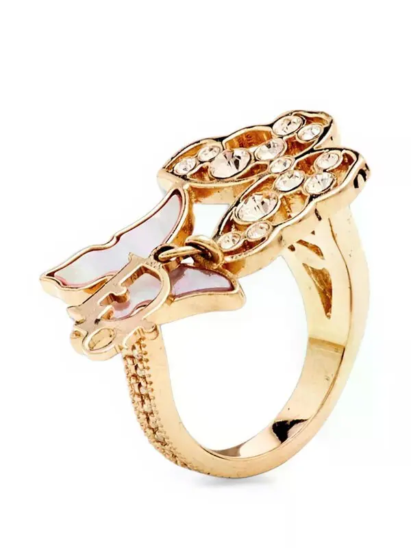 Dior Butterfly-design Ring
