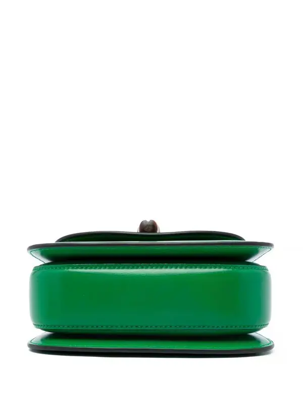 Gucci Bamboo Top Handle Bag Satchel - Green