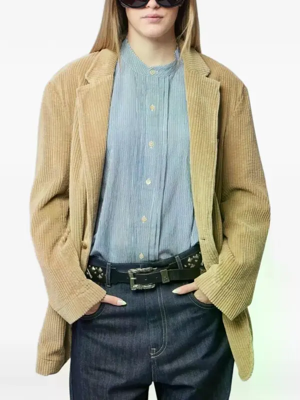 R13 Long-sleeve Buttoned Blazer