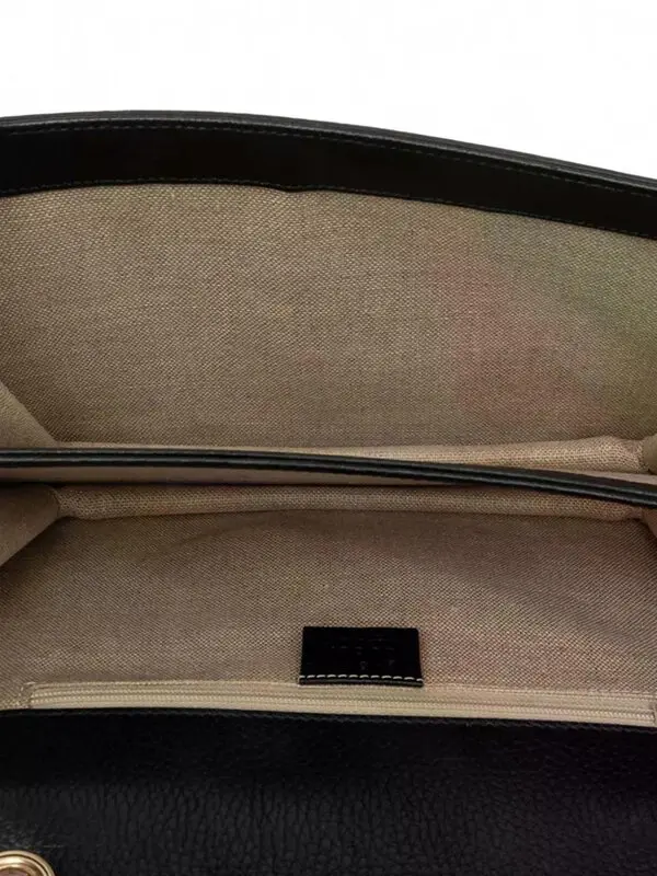 Gucci Medium Calfskin Interlocking G Crossbody Bag