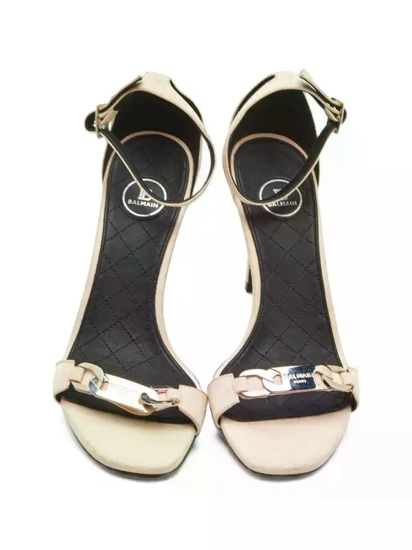 Balmain B-chain Strap Sandals