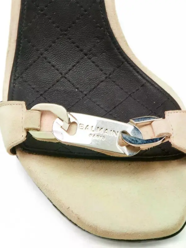 Balmain B-chain Strap Sandals